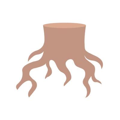 Tree Stump Silhouette Vector Art Icons And Graphics For Free Download