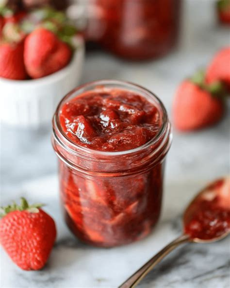 Strawberry Balsamic Jam The Best 3 Ingredient Recipe