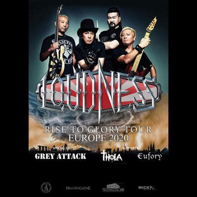 Loudness Rise To Glory European Tour Ticketlive Naživo Je To