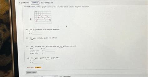 solved for the function g whose graph is shown find a