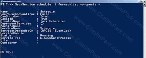 windows powershell Üzerinde cmdlet pipeline scripting kullanımı