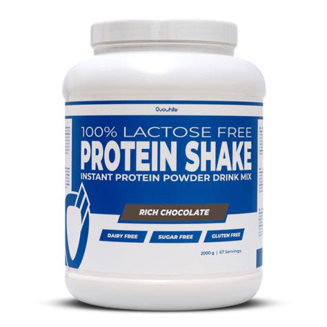 Protéine Sans Lactose Saveur Chocolat 800g Sans Sucre Sans Gluten