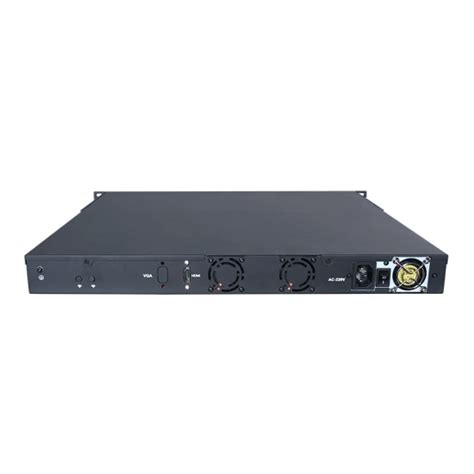 H610 1u Rackmount Server Chassis 4 Sfp 10g Lan Industrial Firewall