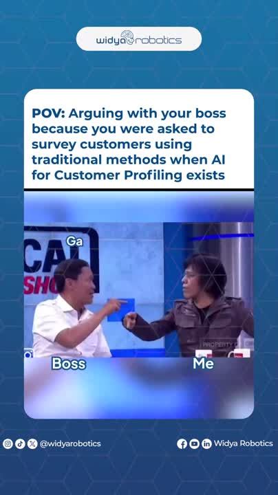 Widya Robotics On Linkedin Widyarobotics Robotics Aiforcustomerprofiling Ai