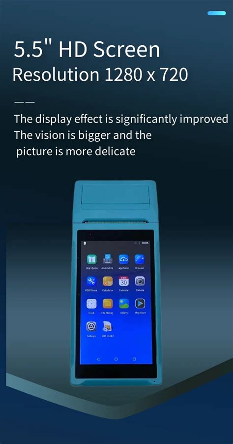 All In One Handheld Pda Printer Smart Pos Terminal