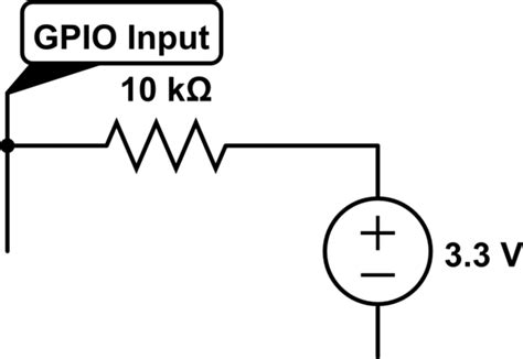Gpio When To Set Internal Pin Resistance At Software Layer Raspberry Pi Stack Exchange