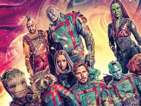 Guardians Of The Galaxy Vol 3 Movie Poster 4k Wallpaper Download