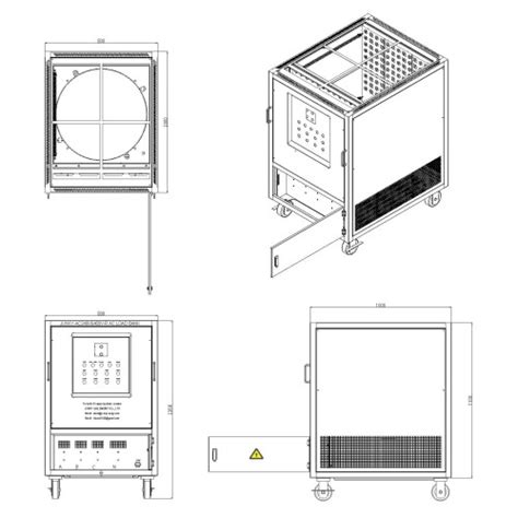 Dual Load Voltage AC240V AC480V 100KW Resistive AC Load Bank Junxy