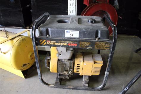 Coleman Powermate Contractor 4200 Portable Electric Generator Able