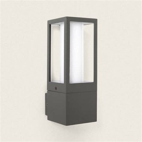 Eli Outdoor Wall Light In Grey Finish