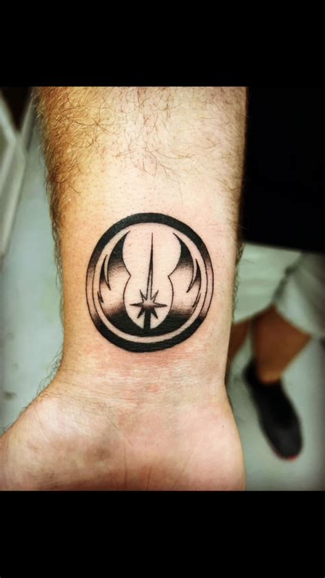 Star Wars Tattoo Jedi Symbol Ordem Jedi Tattoo Jedi Tattoo