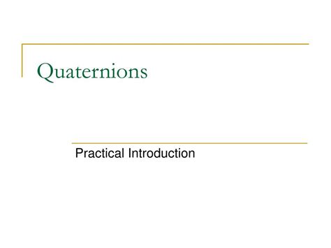 Ppt Opengl Picking And Quaternions Powerpoint Presentation Free