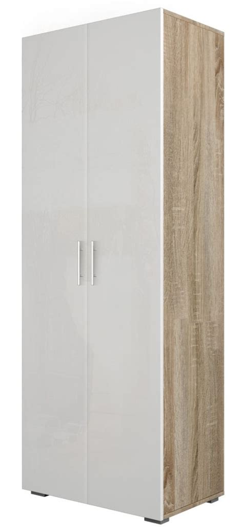 Стенка в гостиную ЛИЯ 2 дуб сонома белый глянец купить