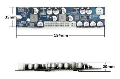 Плата питания Pico Psu Itx 300 Вт Debroglie Mini Itx 37699838 купити Violity