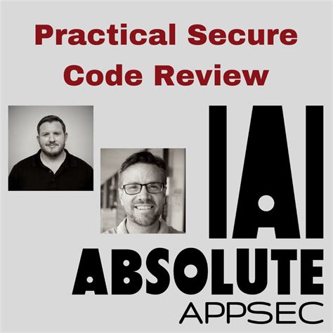learn the absolute appsec secure code review methodology at def con