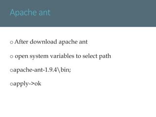 Android Platform Add With Ionic Framework PPT