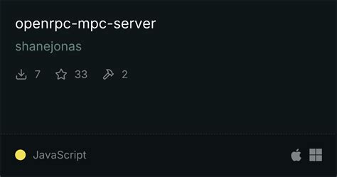 openrpc mpc server glama
