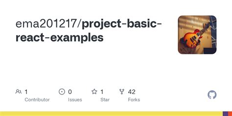 GitHub Ema Project Basic React Examples