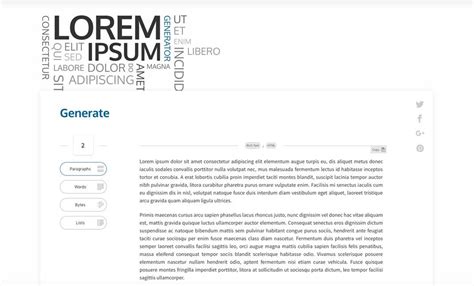 Lorem Ipsum Generator Website Gallery Website Design Awards Lorem