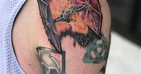 Exploding Tie Fighter By Scott Oswald From Kent Ohio Black Sheep