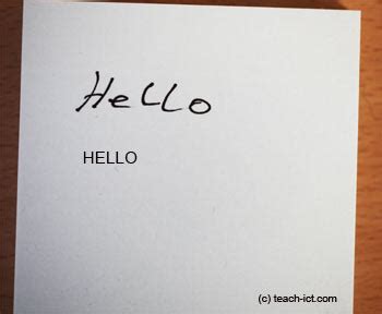 Teach ICT GCSE ICT Input Devices