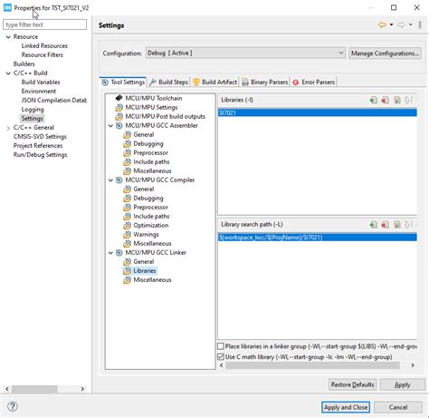 Solved How To Include A Downloaded Library Into Stm32cube Stmicroelectronics Community
