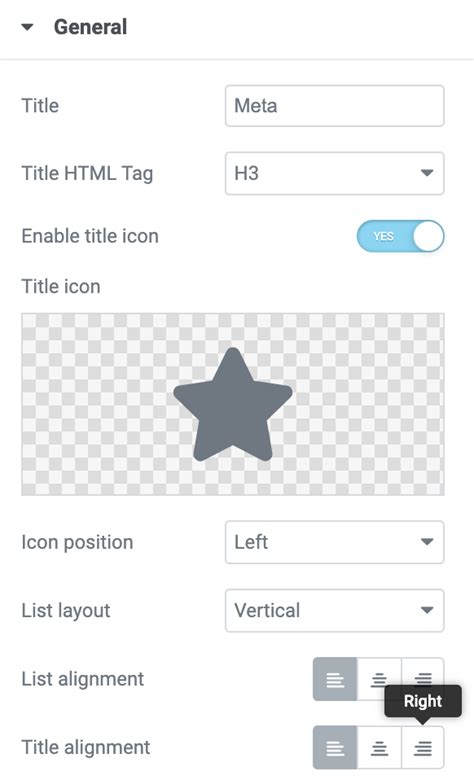 Meta Widget For Elementor Online Documentation