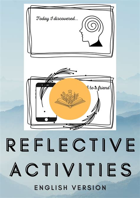 Reflective Activities English Version Anglický Jazyk Učiteléučitelům Cz