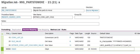 Migration Job For API Method IFS Community