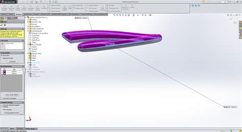 How To Split Curved Solid Into Two Parts Grabcad Tutorials
