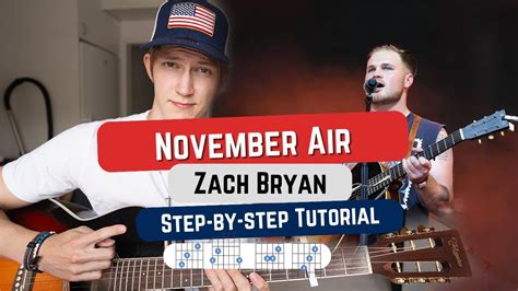 How To Play November Air By Zach Bryan On Guitar Youtube