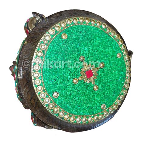Buy Online Brass Handcrafted Green Pidha Ritikart