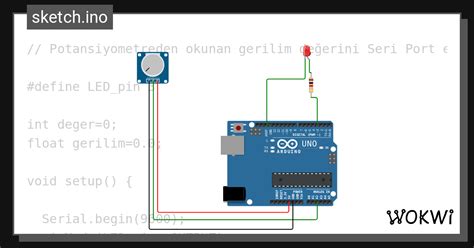 ADC Wokwi ESP STM Arduino Simulator