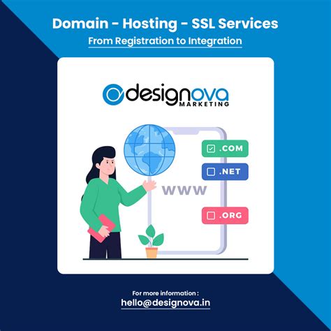 Domain Hosting Ssl Registration Installation Services Designova Marketing