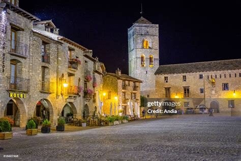 Capital City Of Upper Aragon Situated In The Spanish Pyrenees Ainsa