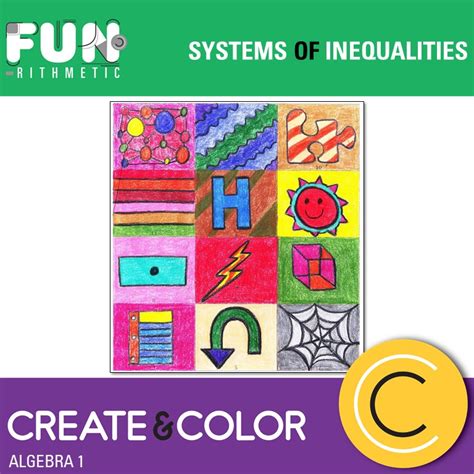 Systems Of Inequalities Create And Color Funrithmetic