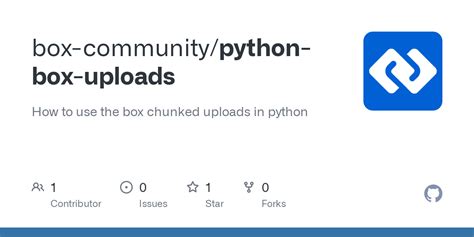 releases · box community python box uploads · github