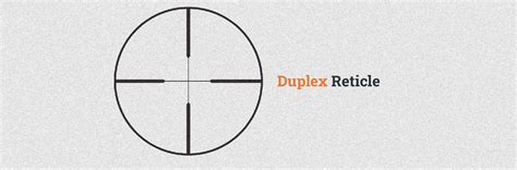 Scope Reticle Types [duplex Illuminated Dot And More]