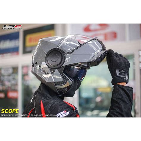 หมวกกันน็อคยกคาง Ls2 รุ่น Ff902 Scope ของแท้ 320sp วงเวียนใหญ่ Shopee Thailand