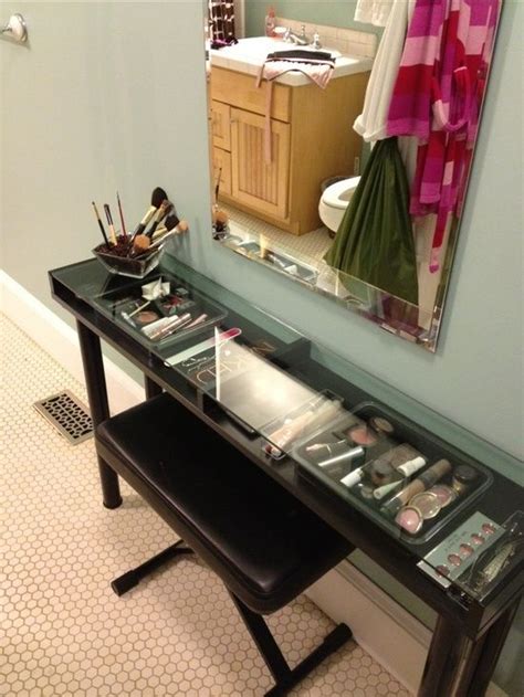 What A Great Idea Home Diy Ikea Makeup Vanity Home Decor