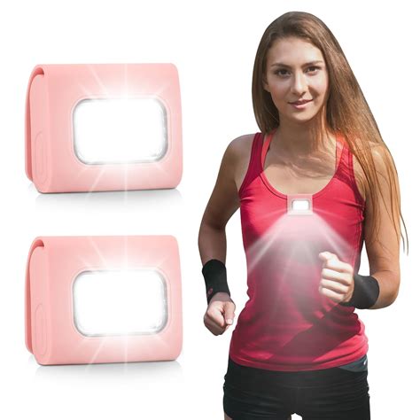 Goando Running Lights 2 Pack Safety Jogging Led Light For