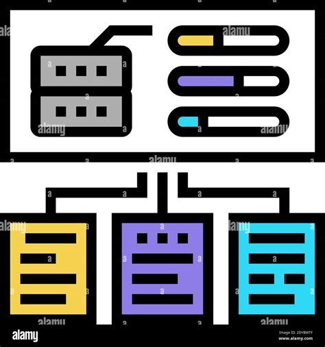 Testing System Color Icon Vector Illustration Stock Vector Image And Art Alamy