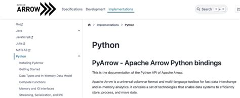 Pyarrow For Large Dataset Processing Confessions Of A Data Guy