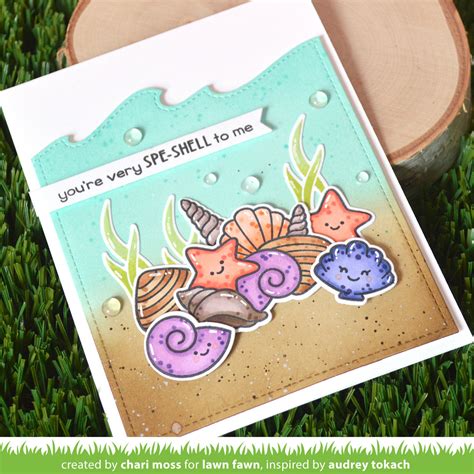 How You Bean Seashell Add On Lawn Fawn