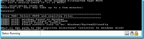 Steps To Reset Administrator Password For Windows Servers Using Offline NT Password Tool