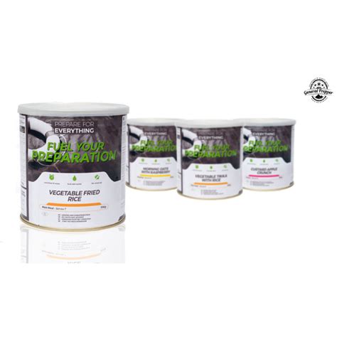 Fuel Your Preparation Freeze Dried Food Vegetarian Food Ration