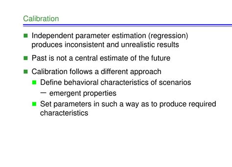 Ppt Calibrating Stochastic Models For Dfa Powerpoint Presentation