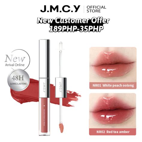 Jmcy Double Effect Matte Gloss Lipstick 48hours 3 In 1 Transfer Proof