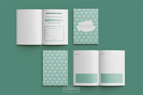 تصميمات لأجندات ، نوت بوك و مخططات لأمازون Kdp مستقل