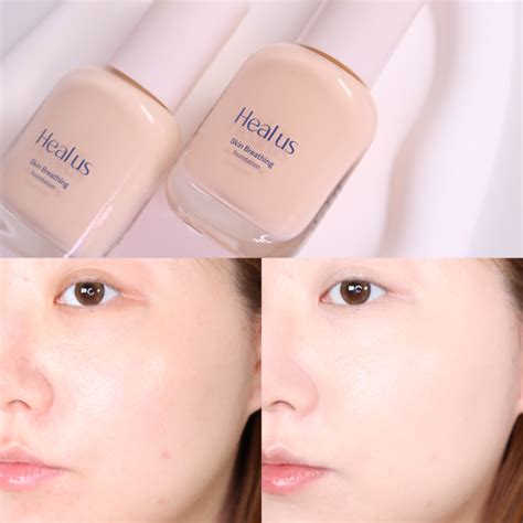 힐어스 숨결 파운데이션 글로우 진짜 가벼운 파데추천 네이버 블로그